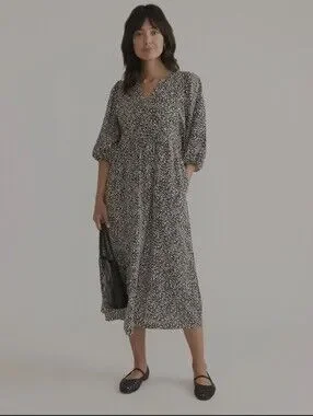 Marine Layer | Dresses | Marine Layer Lola Light Cheetah Print Midi ...